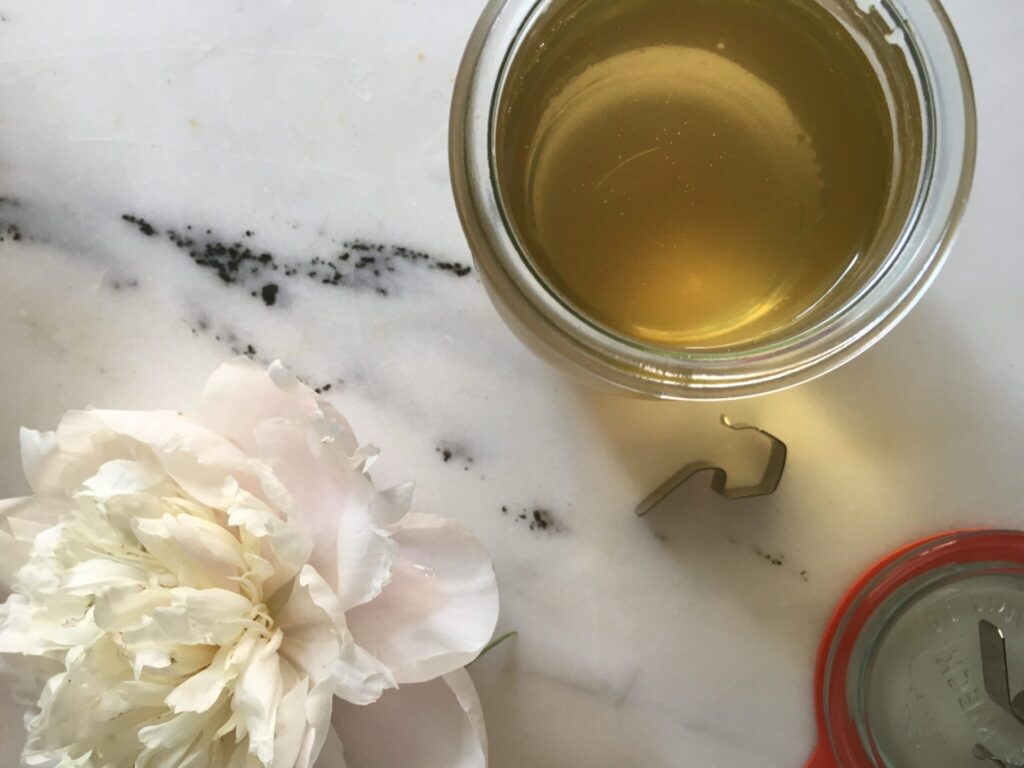 Organic Peony Flower Simple Syrup, Candice Hunsinger, organic flower ...